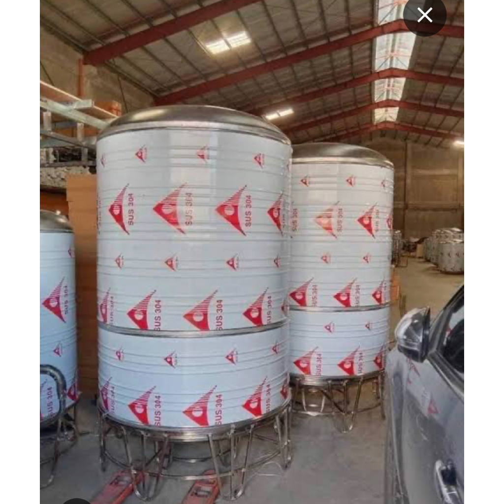 Brand New SUS 304 stainless water tank 3000L | Shopee Philippines
