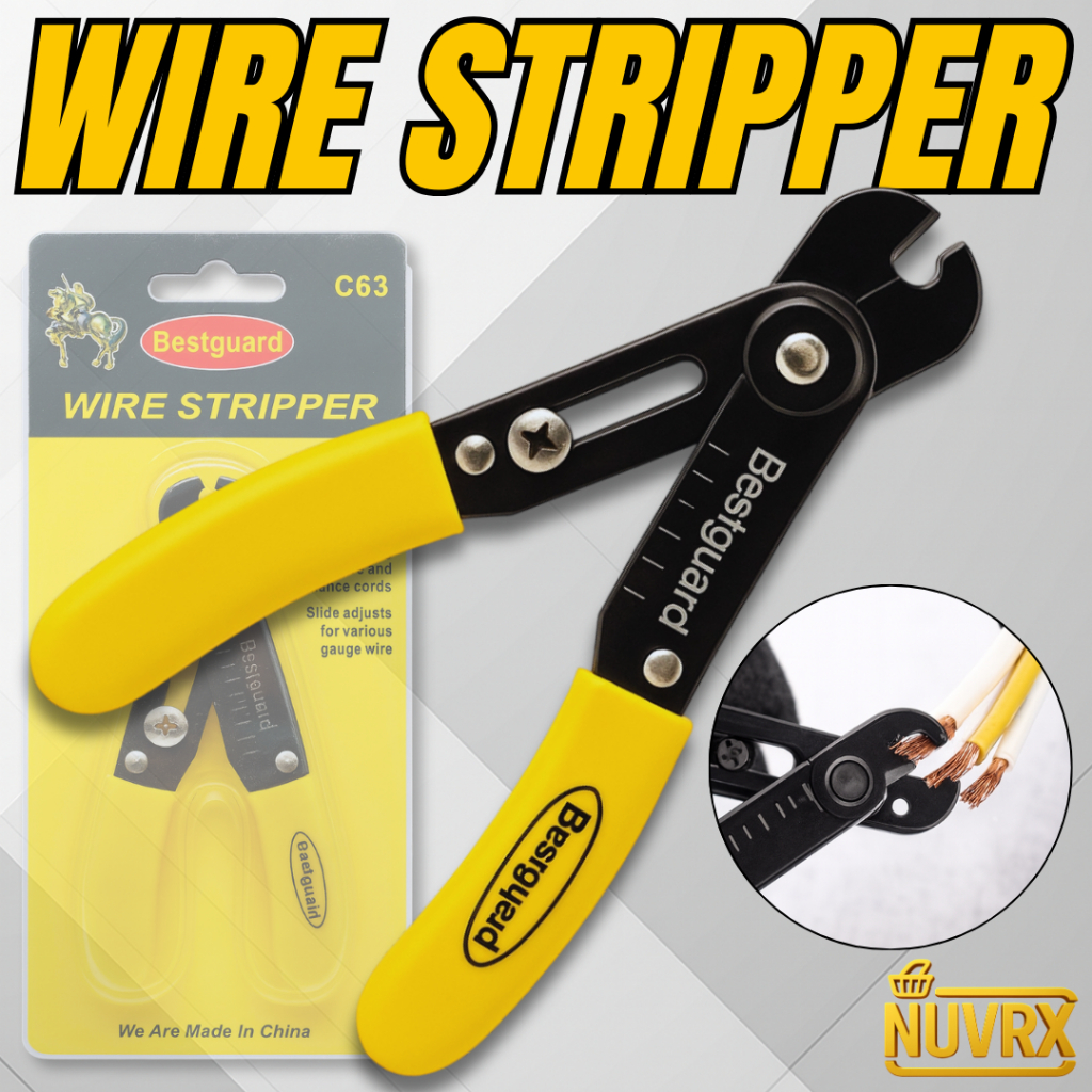 Wire Stripper Plier for Electrical Wire Cutting & Stripping / 5 ...