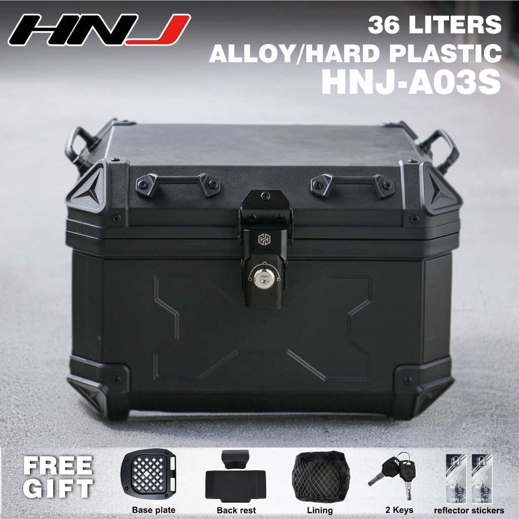 HNJ Top Box 36/45 Liters Engineering polymer material Single lock ...