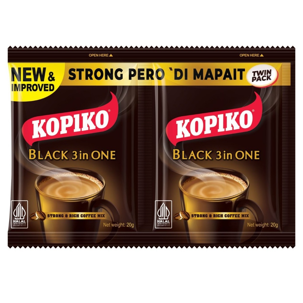 Kopiko Black Twin Pack 40gx10s | Shopee Philippines