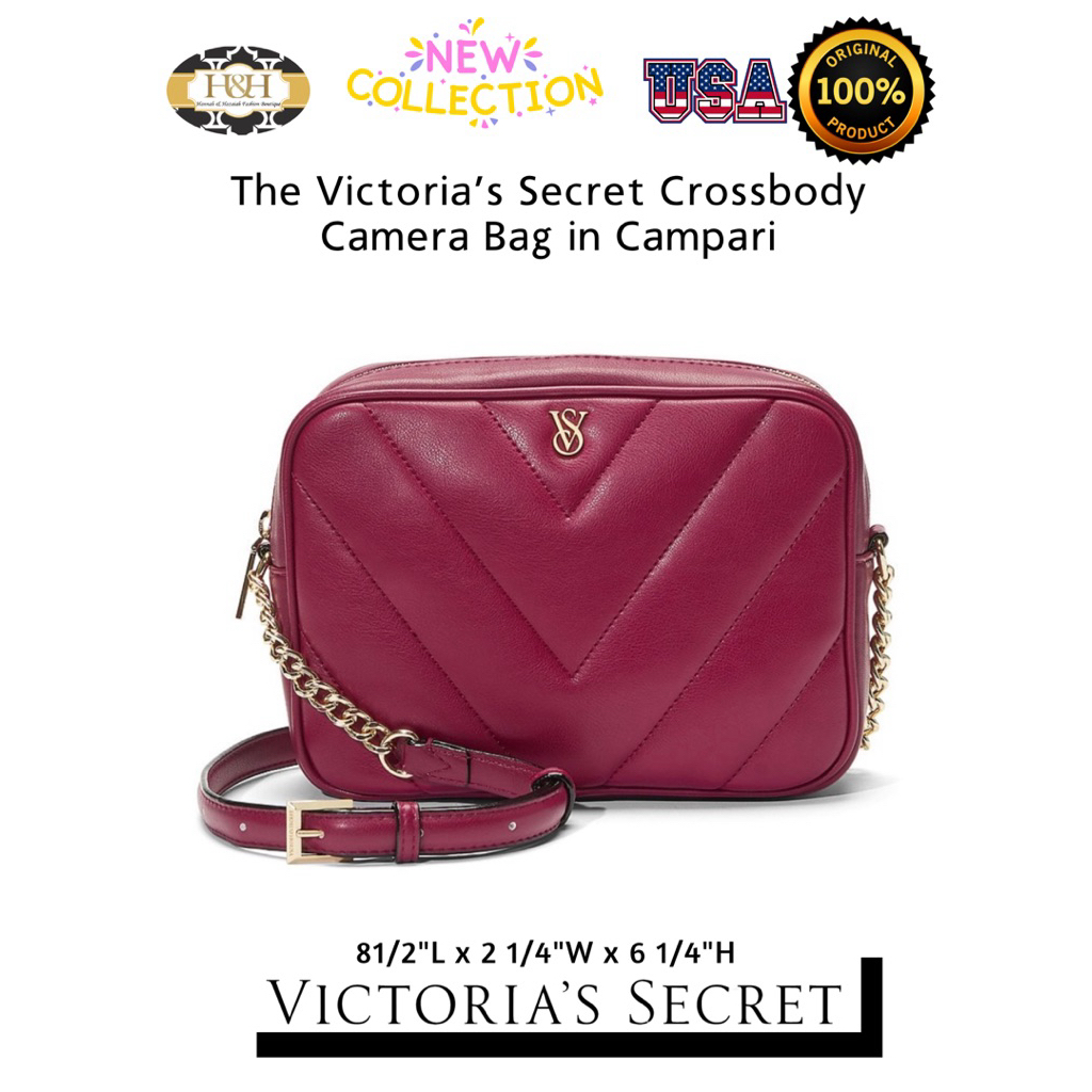 Victoria's Secret The Victoria Top Zip Crossbody Camera Bags Collection ...