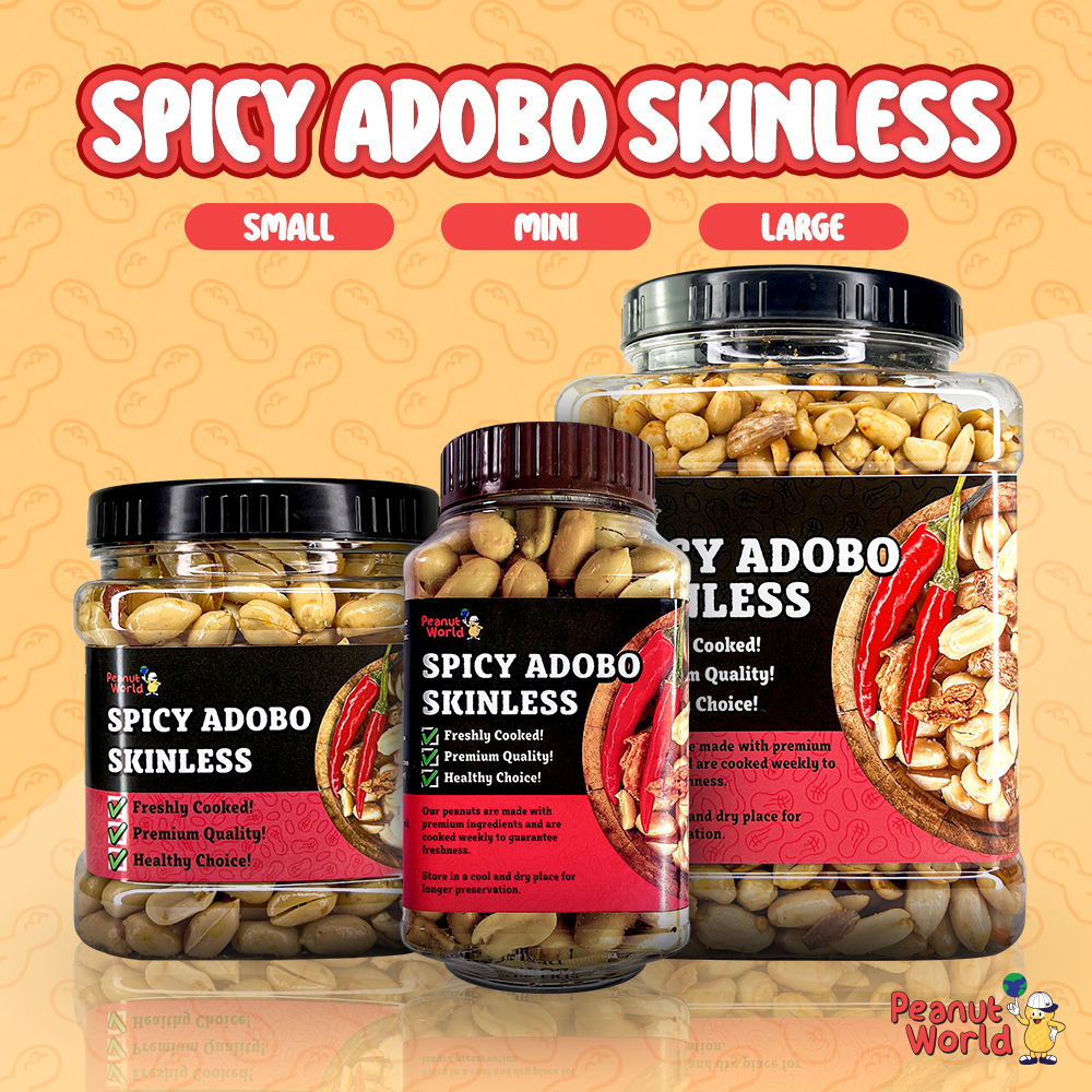 Spicy Adobo Skinless by Peanut World | Shopee Philippines