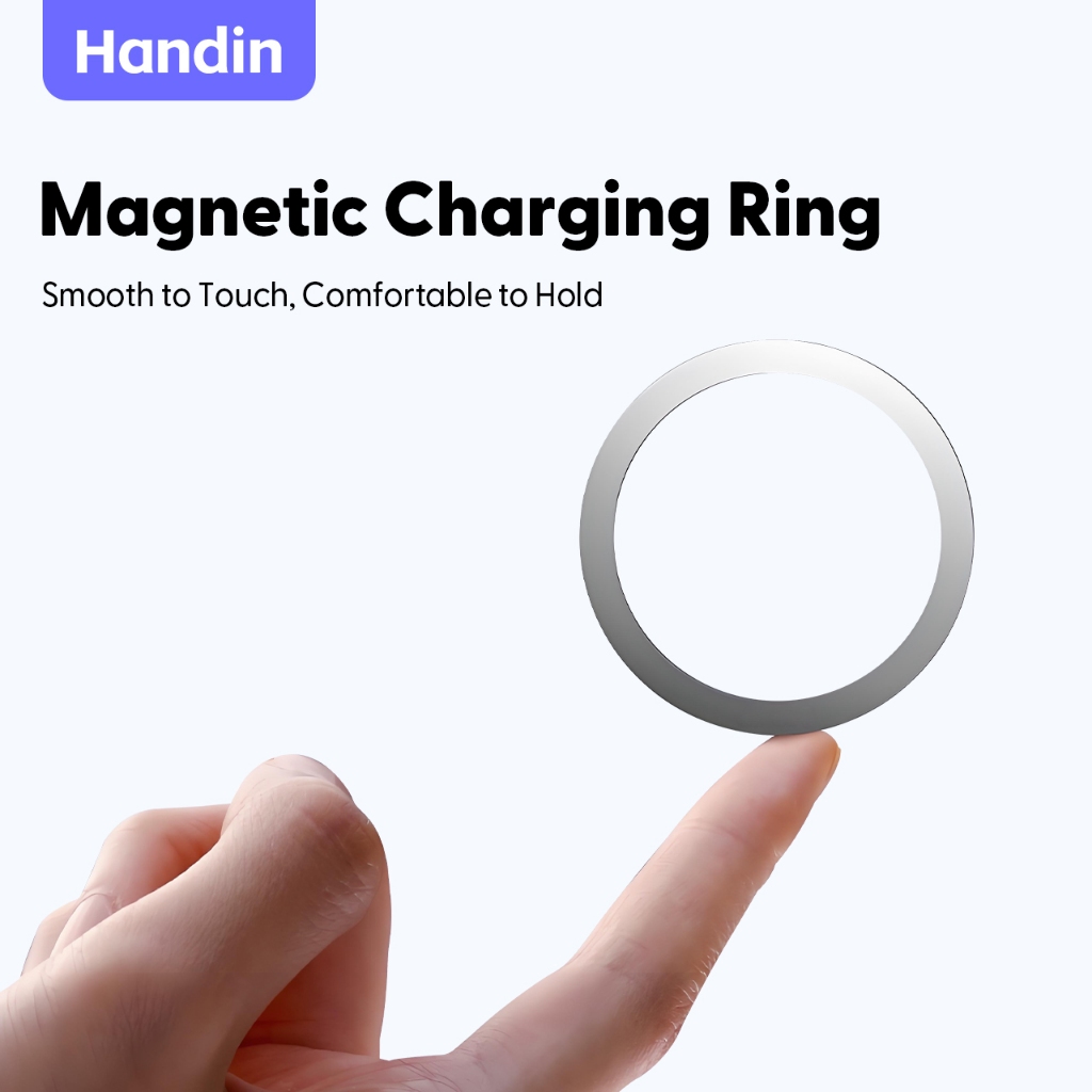 Handin Magnetic Ring Stainless SteelUniversal For MagSafe Wireless ...
