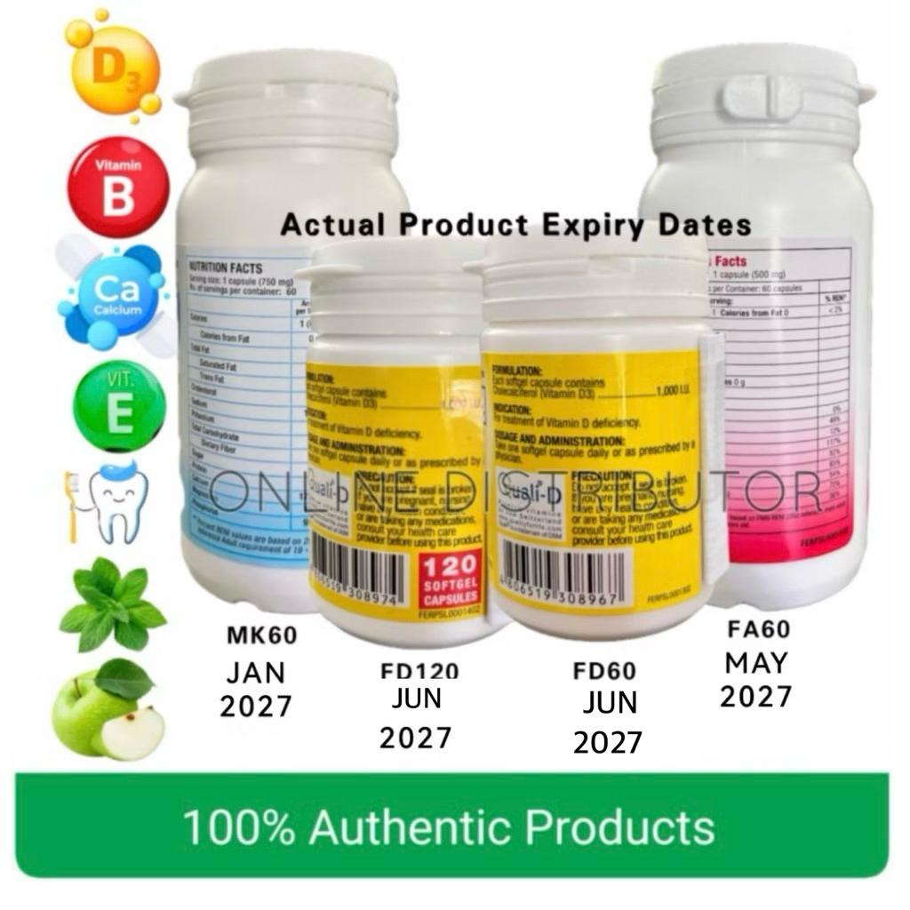 Cholecalciferol - FD Vitamin D3 gel Supplements (Active B-Complex Ferns ...