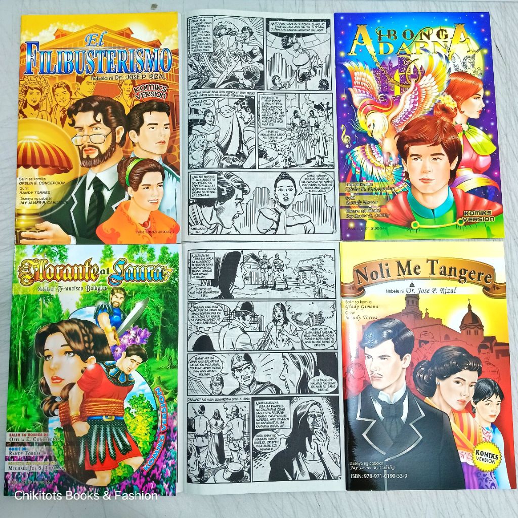 Philippine/Filipino History Komiks /Comicks Version 48pages | Noli Me ...