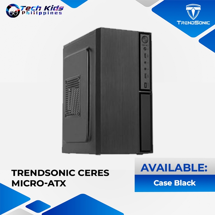Trendsonic Ceres Micro ATX Case | Tech Kids Ph | Shopee Philippines