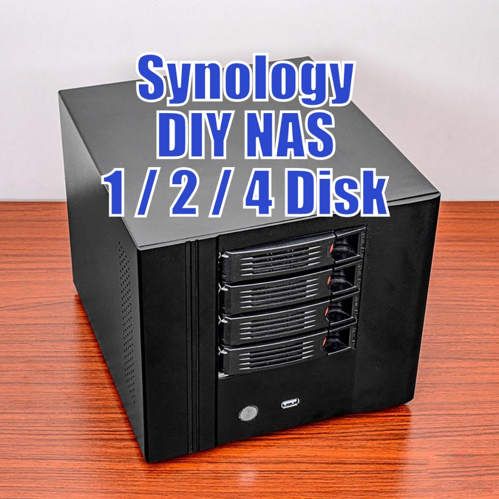 DIY NAS 2 Bay | 4 Bay Synology Unraid Ubuntu Server TrueNAS ZimaOS OMV ...