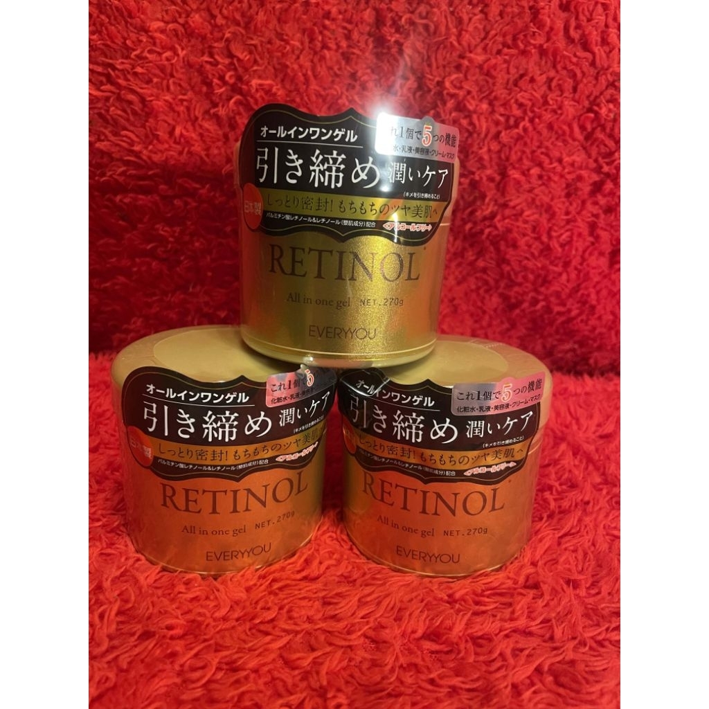 Retinol all in 1 Gel 270g made in Japan | Shopee Philippines