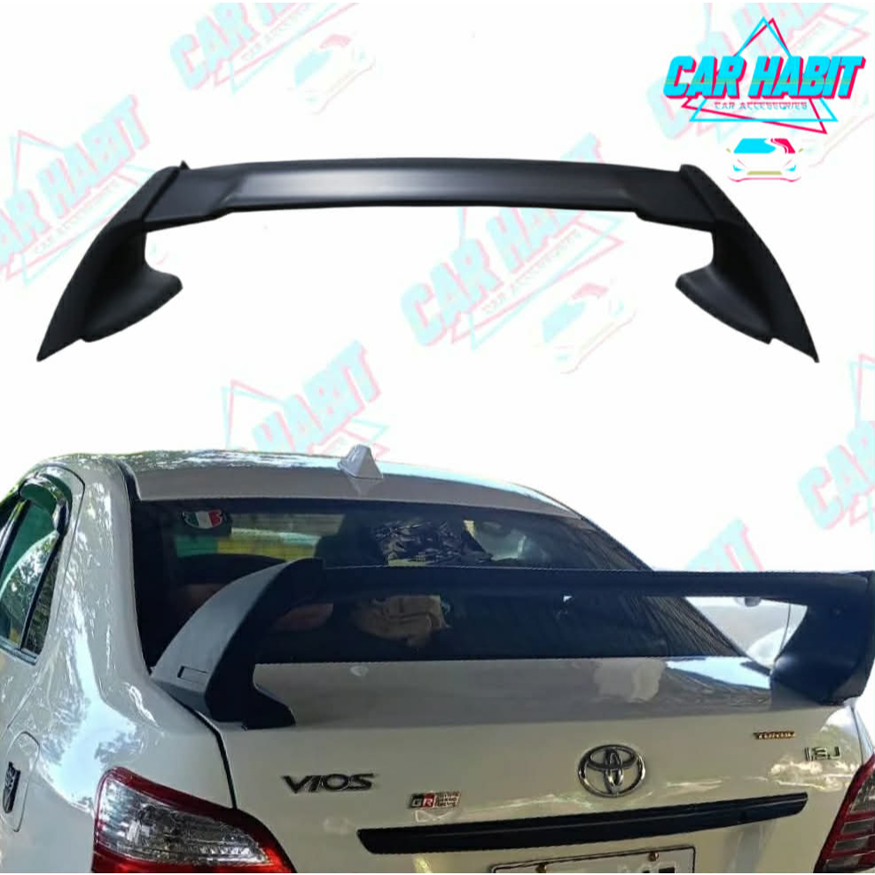 Toyota Vios Mugen Design Spoiler fit for All Year Model | Shopee ...