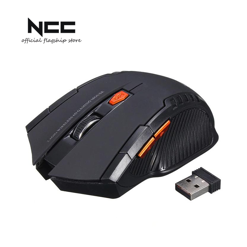 Gamer 2.4GHz Wireless Mouse Office Mice 2000DPI Basic Mouse With USB ...