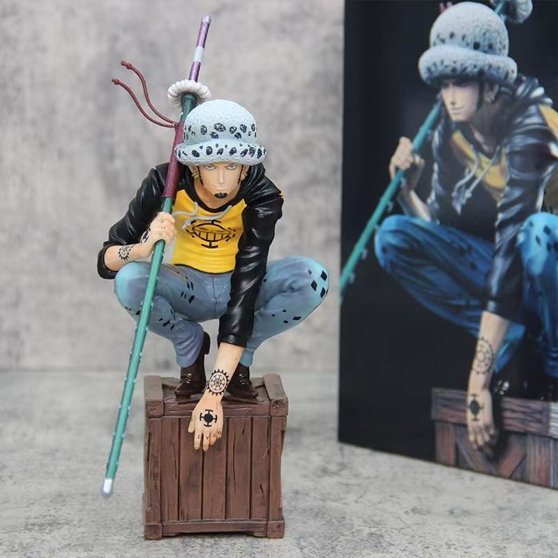 One Piece Trafalgar Law POP Series Squatting Pose GK Figure - Anime ...