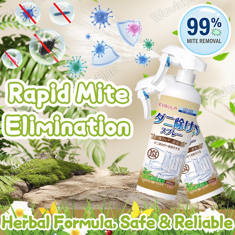 Plant extracts SM Dust mite spray for bed Bed bugs killer spray Mite ...