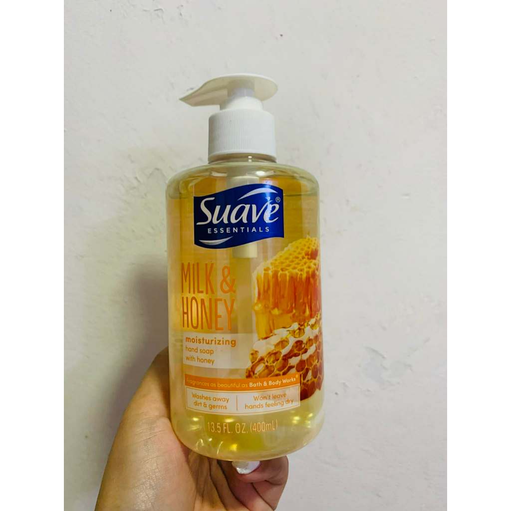 Suave Milk & Honey Liquid Hand Soap 400mL – Moisturizing & Gentle ...