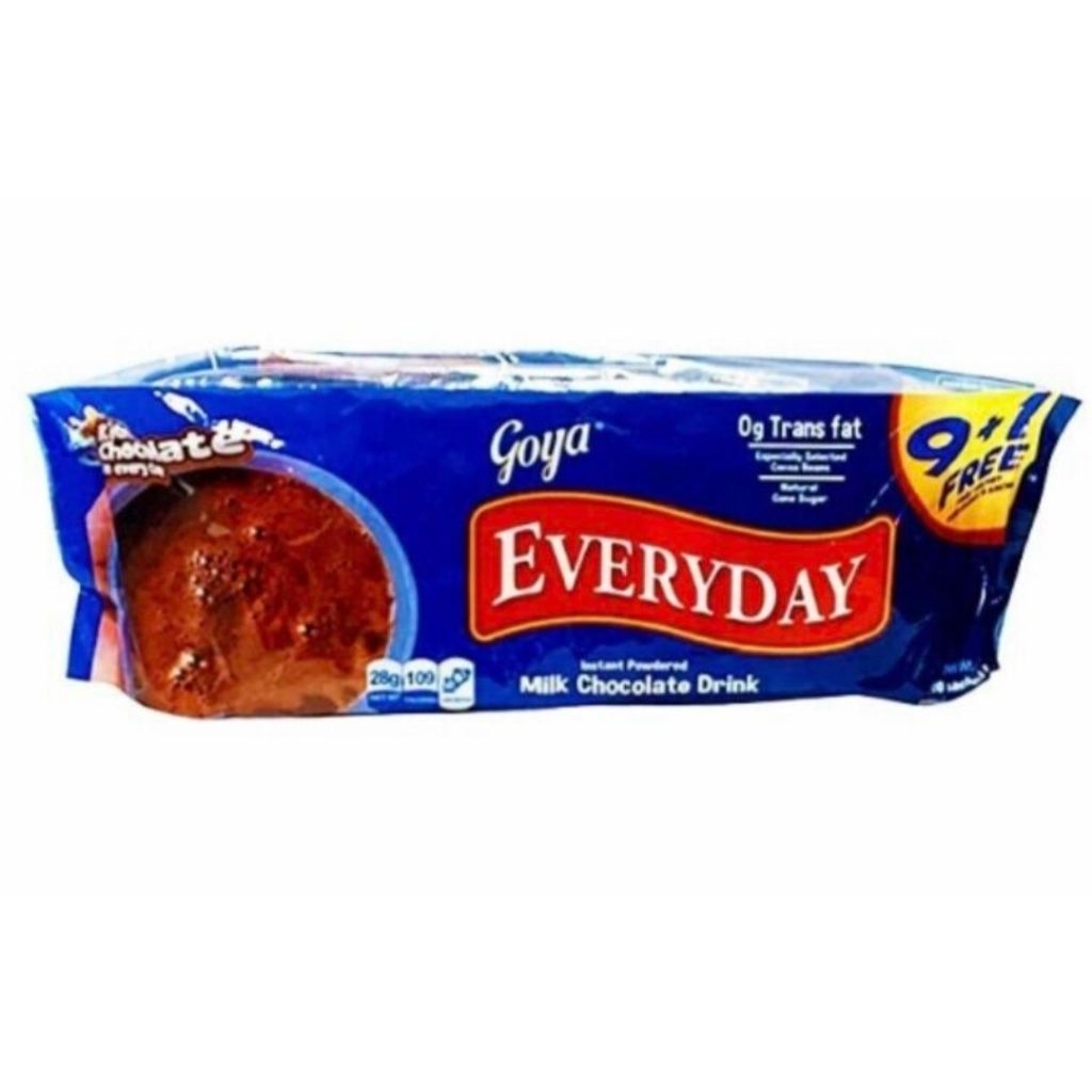 Goya Everyday Instant Powdered Milk Chocolate Drink 260g (10 sachets x ...