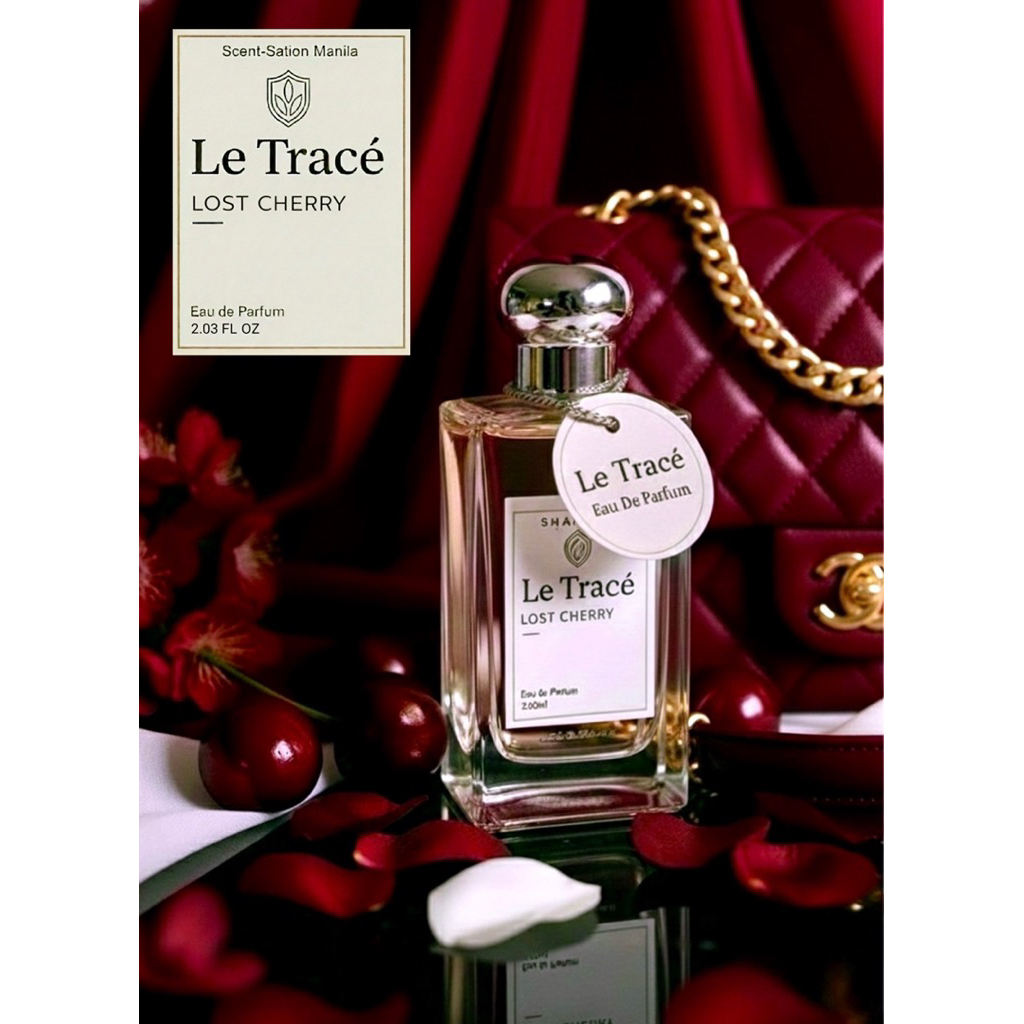 Le Tracé Perfume "LOST CHERRY" 35% OIL BASED LONG LASTING PERFUME EDP ...