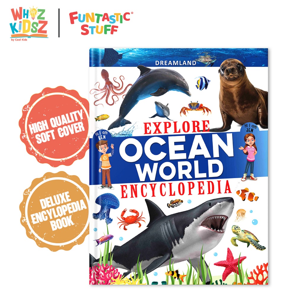Whiz Kidsz Ocean & Seas Reference Books and Encylopedia Set for Kids ...