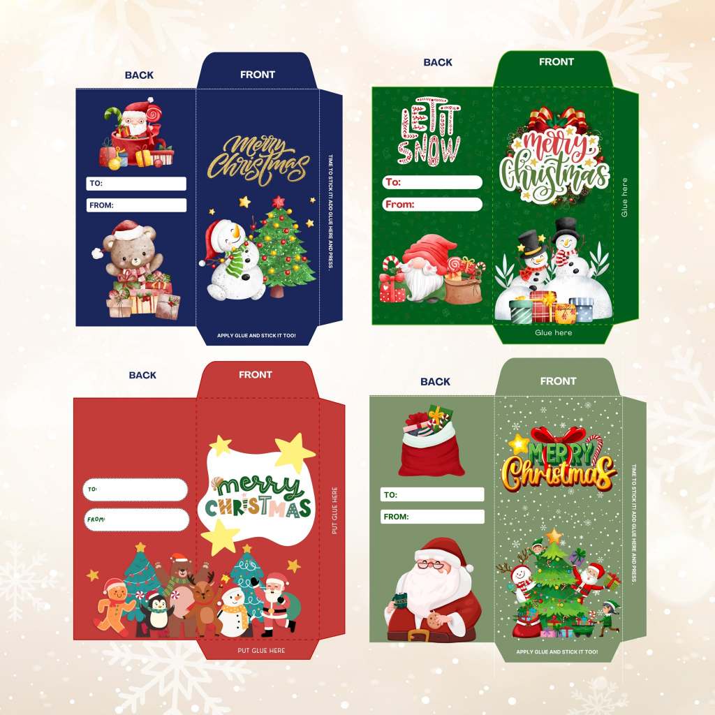 Custom Ampao / Money Envelope – Personalized Design for Christmas ...