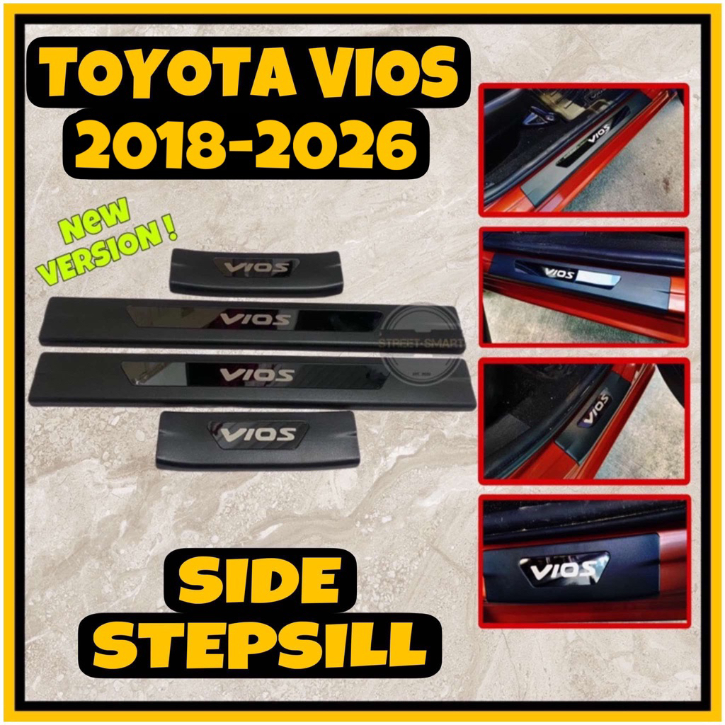 TOYOTA VIOS SIDE STEP SILL 2018 to 2026 | Shopee Philippines