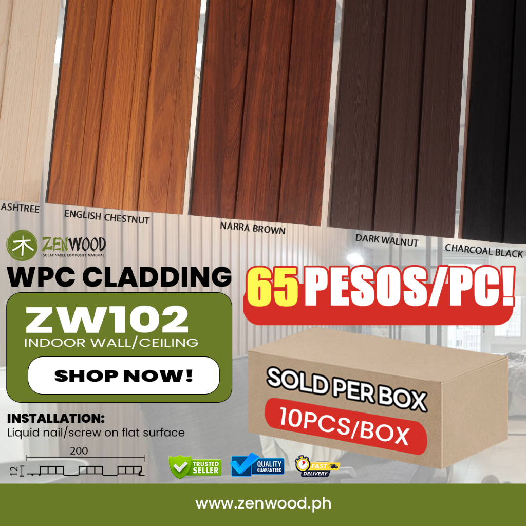 [Zenwood] ZW102 10pcs BUNDLE Wall Ceiling Decor Termite Proof Interior ...