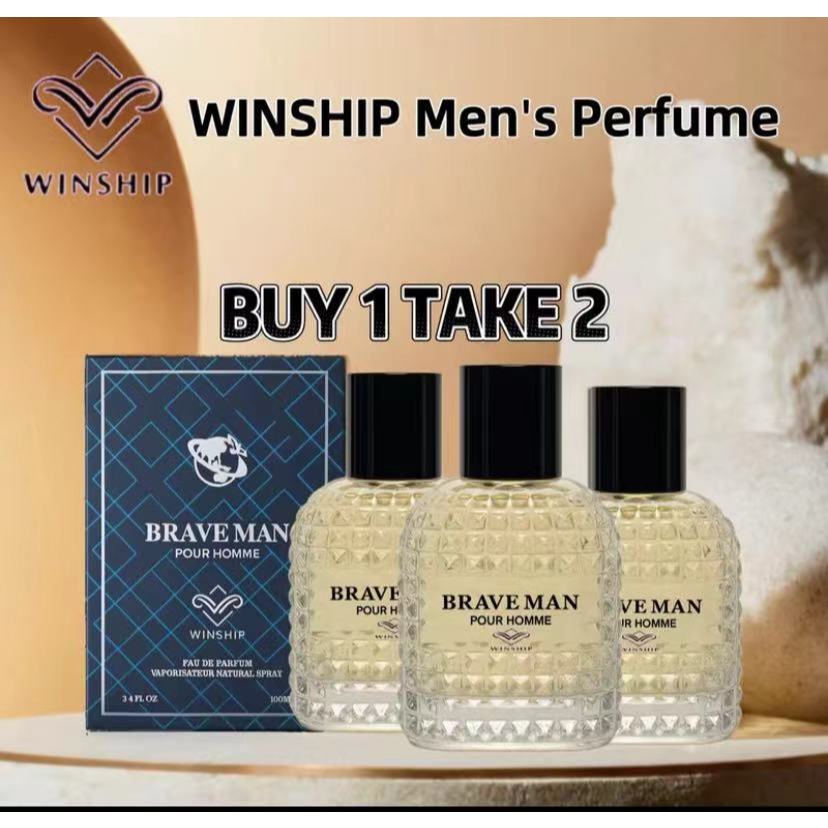 BUY 1 TAKE 2 Brave Man Pour Homme Men’s Body Mist Fragrance 100ml ...