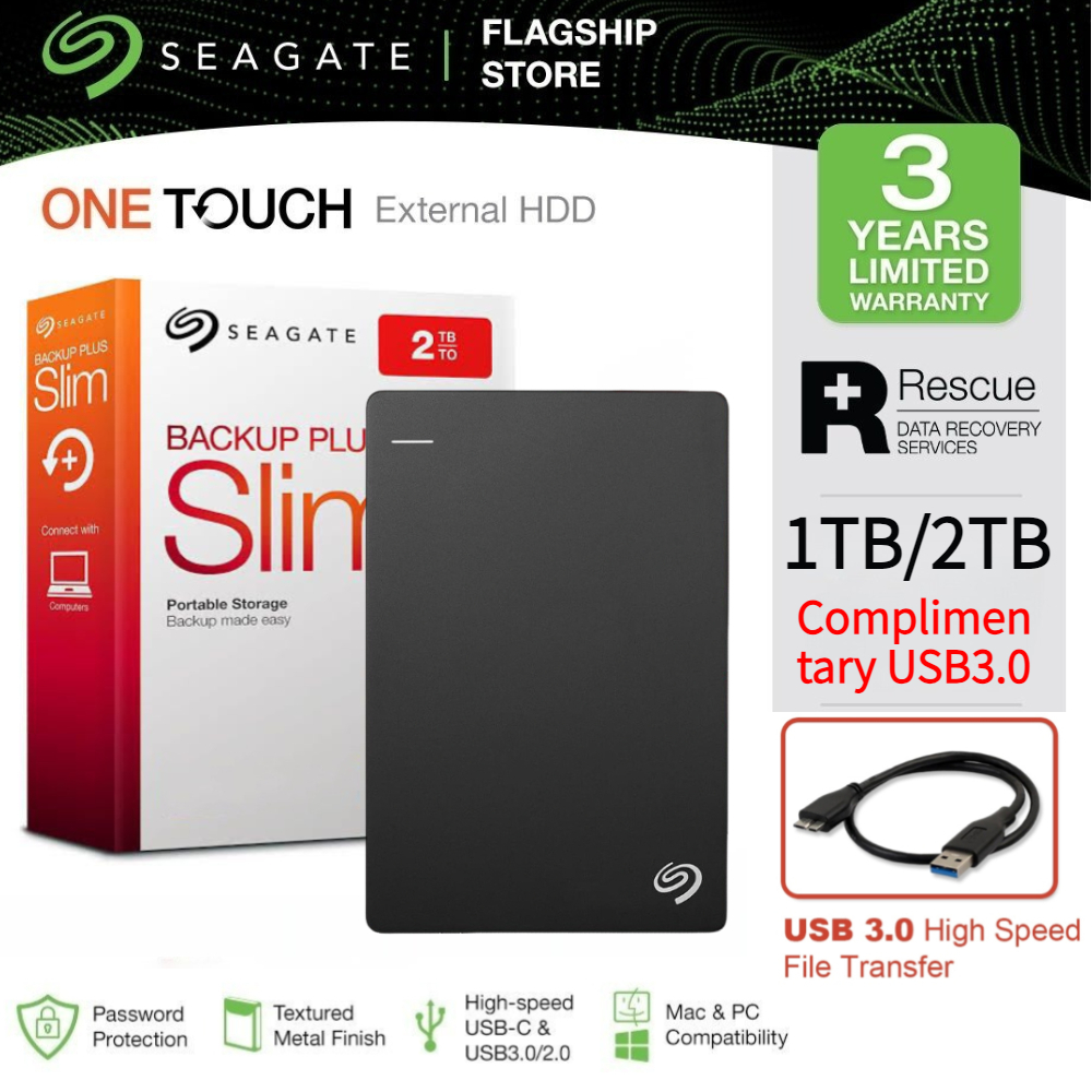 Seagate External Hard Drive original Expansion 1TB/2TB Portable hdd ...
