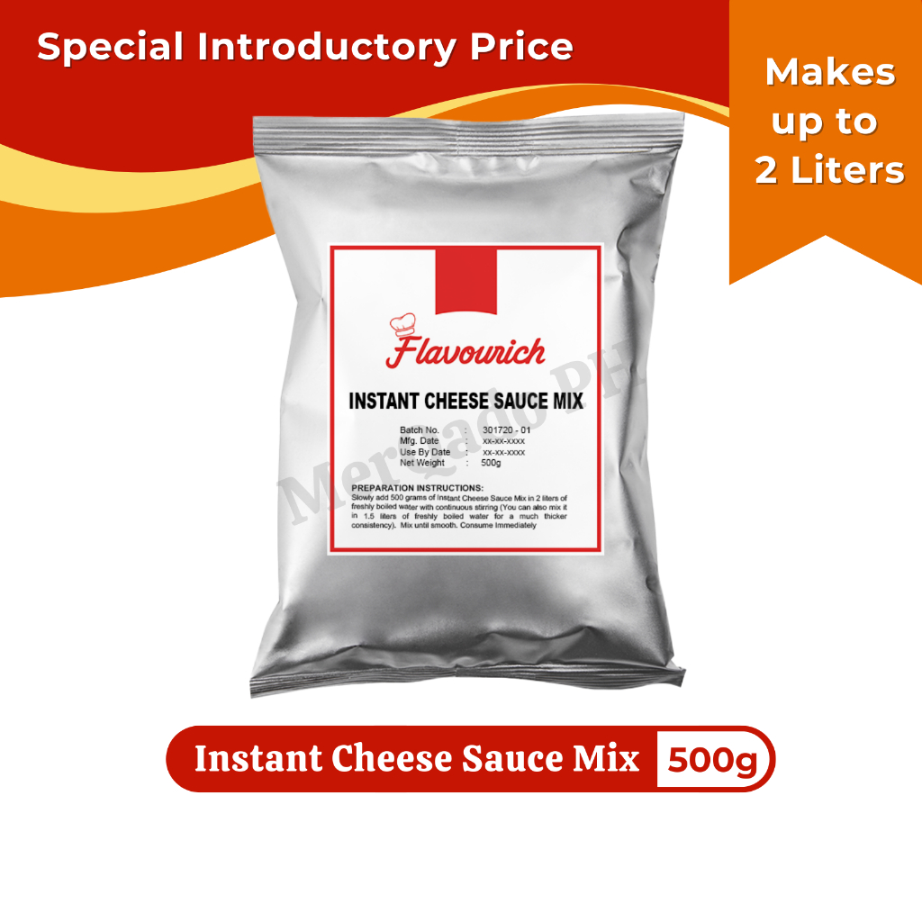 Flavourich Instant Cheese Sauce Mix (500g) | Shopee Philippines