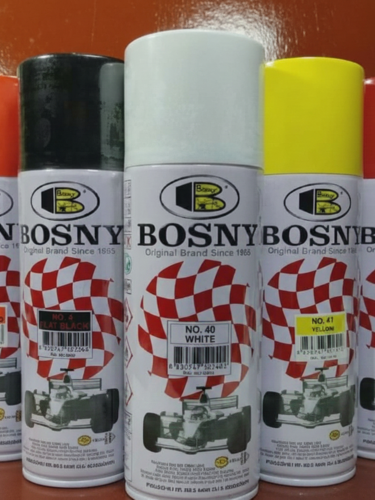 BOSNY Spray Paint – Premium Quality for Smooth, Long-Lasting Finish ...