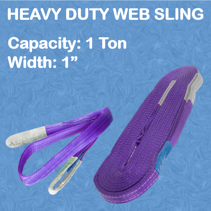 Heavy Duty Web Sling Polyester Webbing Sling Eye and Eye Sling ...