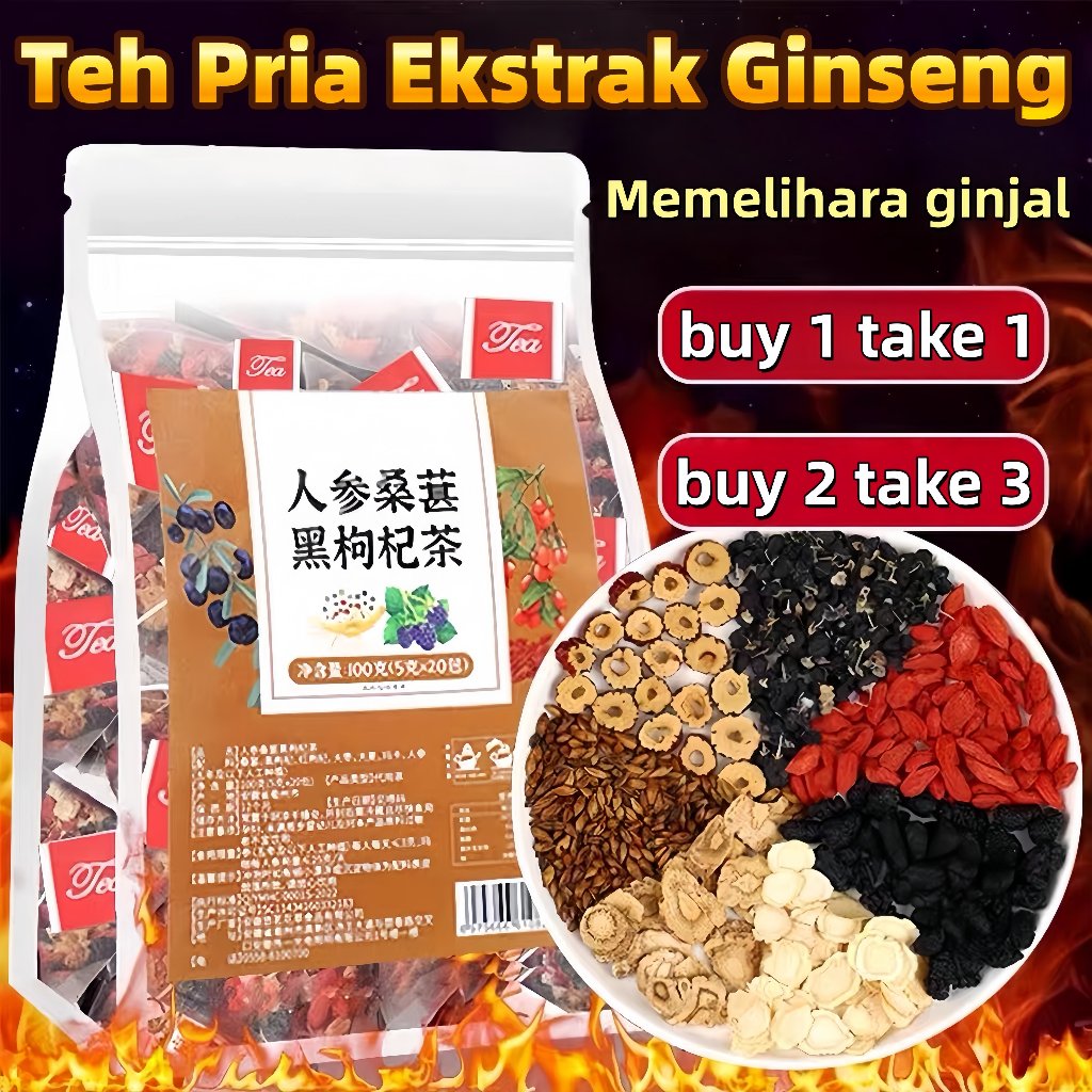 5-in-1 convenient packaging of ginseng tea Wolfberry Mulberry tea/Liver ...
