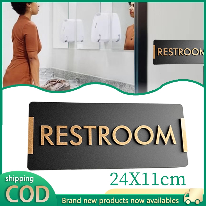Shop comfort room sign for Sale on Shopee Philippines