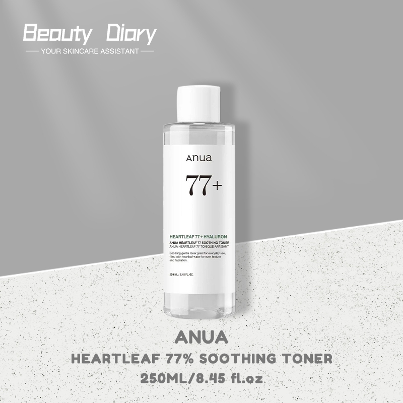 Heartleaf 77% Soothing Toner For Face Pore Minimizer Oil Control 250ML ...