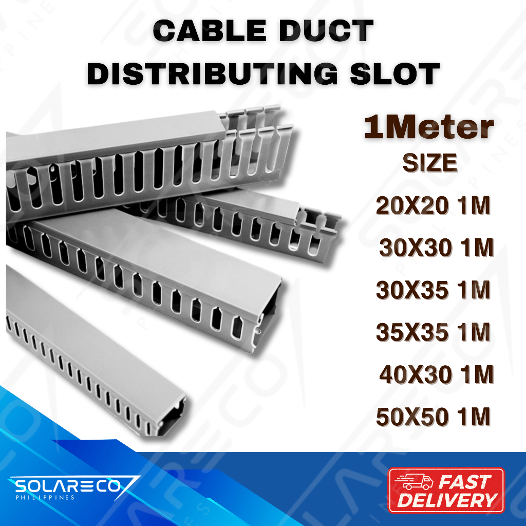 Cable Duct Distributing Slot / 20×20 30×30 30×35 35×35 40×30 mm 1M ...