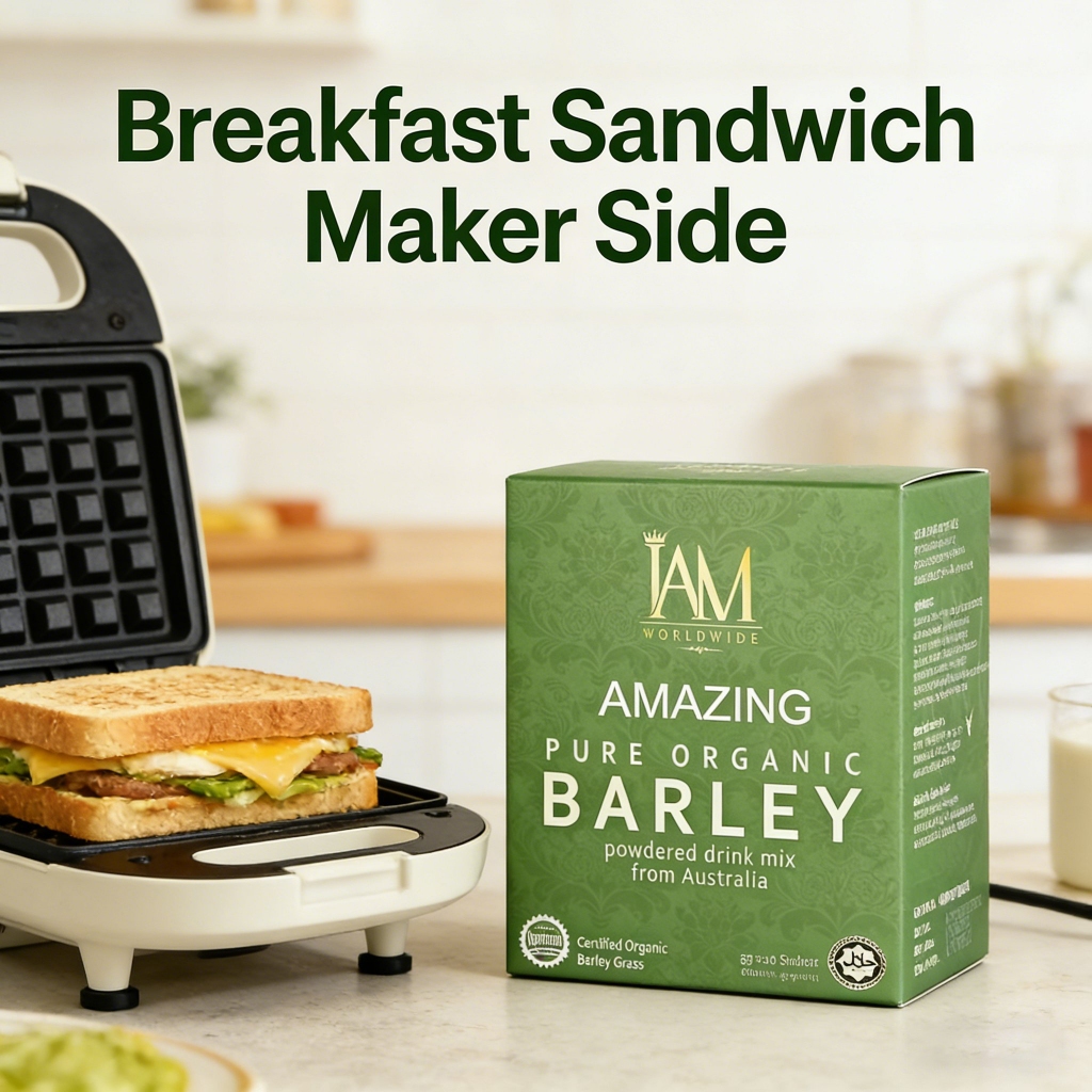 Original IAM Amazing Pure Organic Barley Powdered Drink Mix 3g x ...