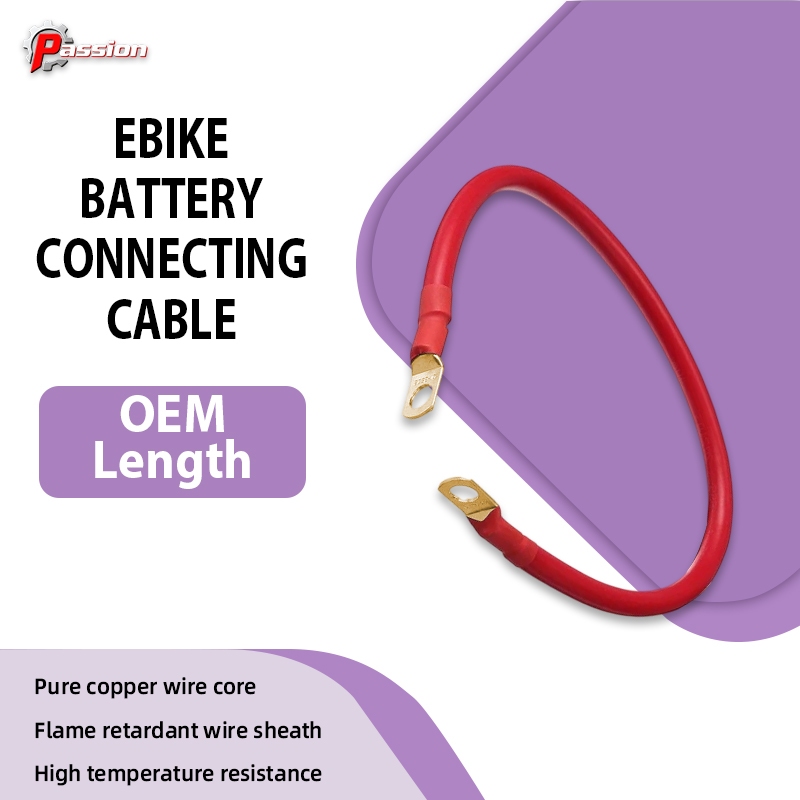 Heavy-Duty Uncovered Ebike Battery Connection Cable, Pure Copper Core ...