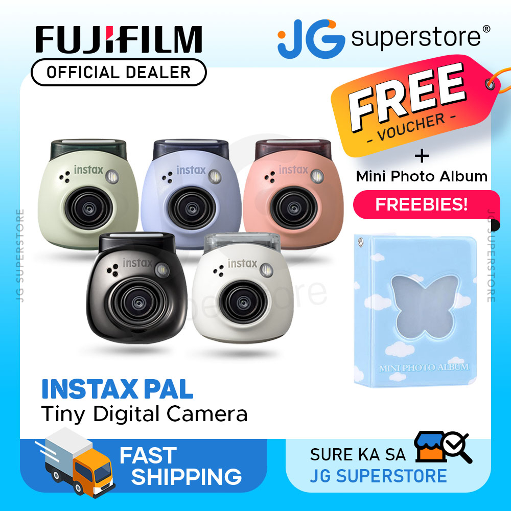 FUJIFILM Instax Pal Tiny Digital Camera with Wide-Angle Lens, 1/5-inch ...