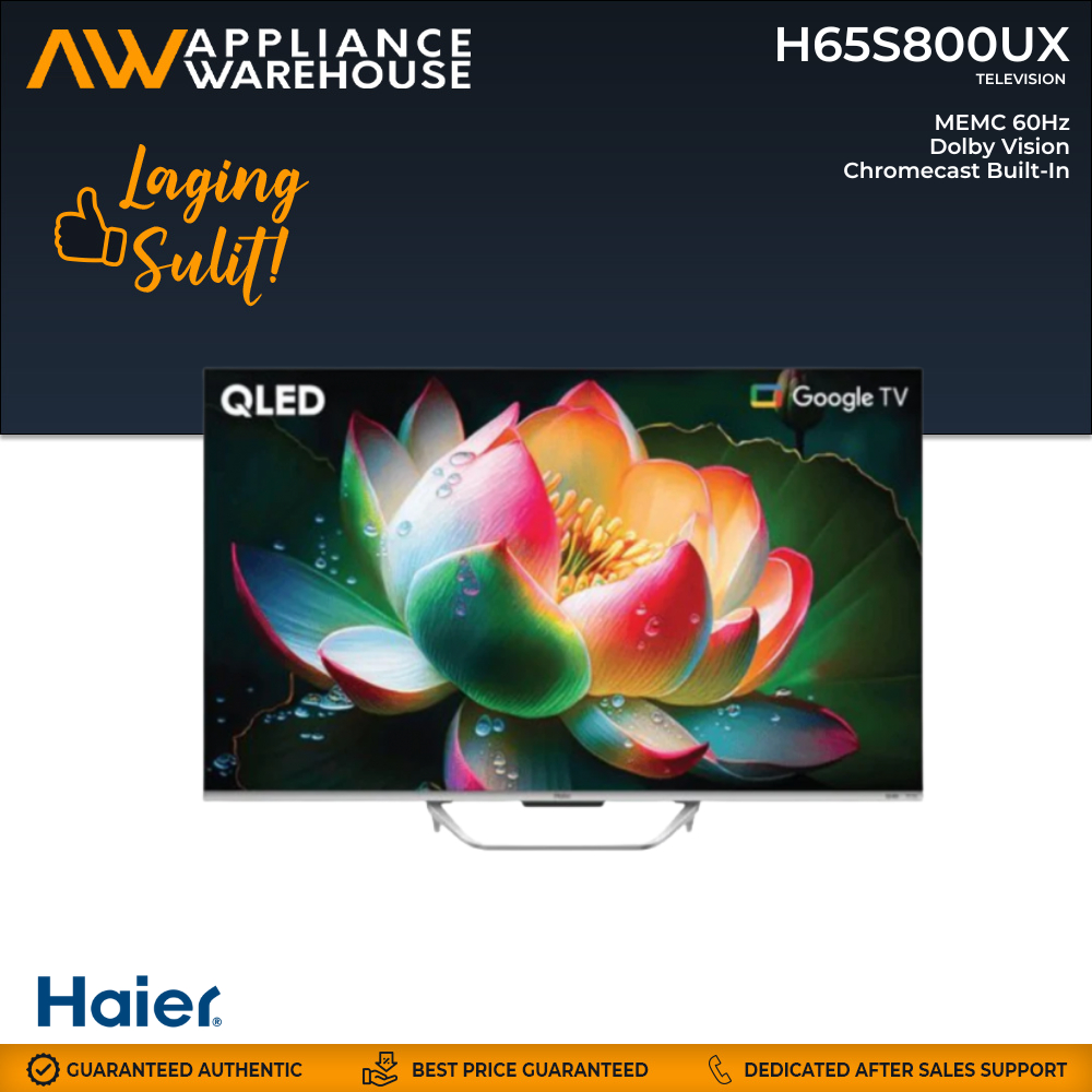 [NEW] Haier H65S800UX 50 Inch QLED Google TV (Netflix & Youtube One ...