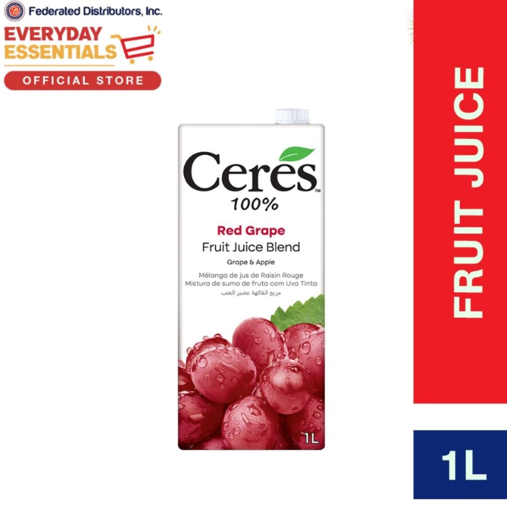 Ceres Fruit Juice - Red Grape 1 Liter | Shopee Philippines