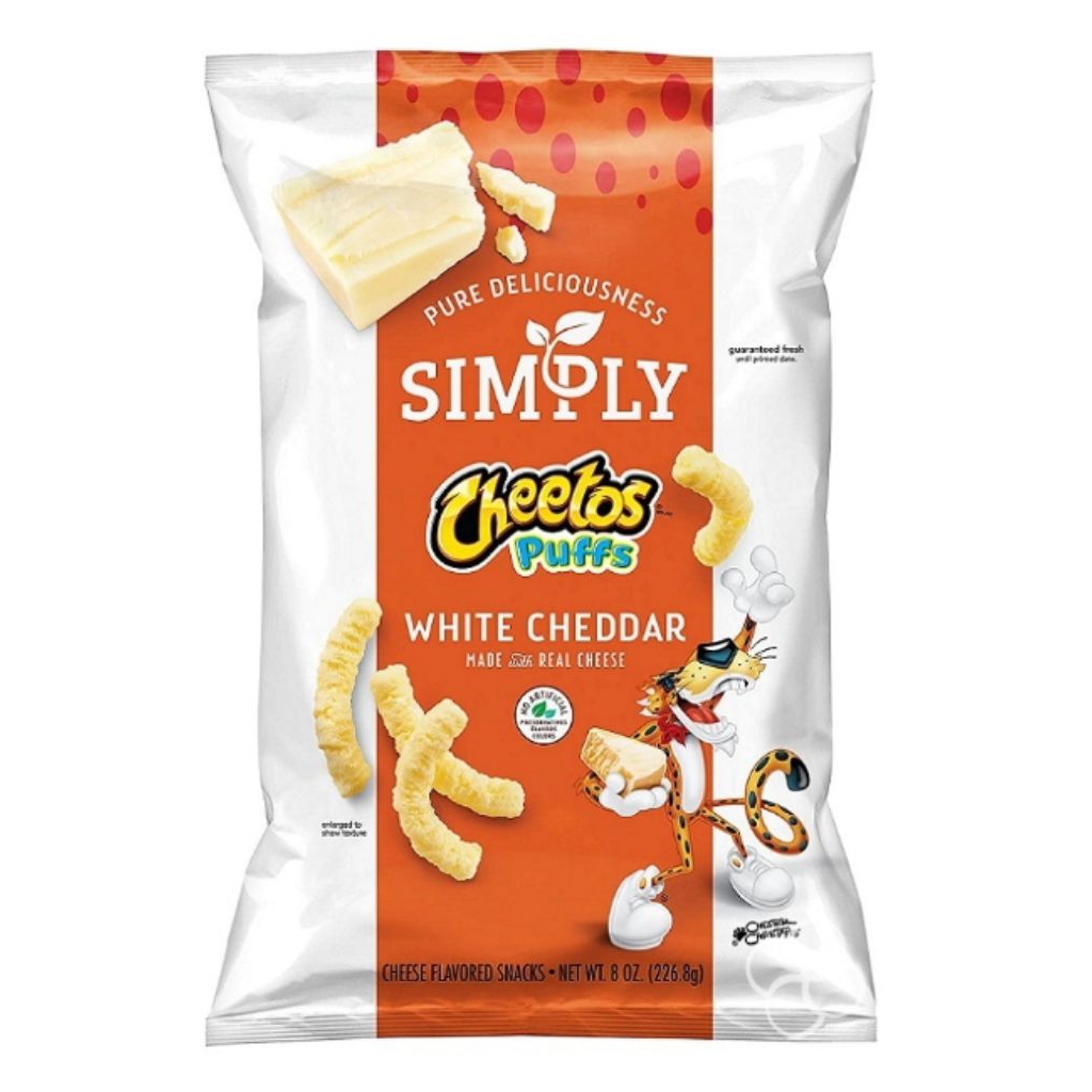 Cheetos Simply Puffs White Cheddar Cheese 226,8g | Shopee Philippines