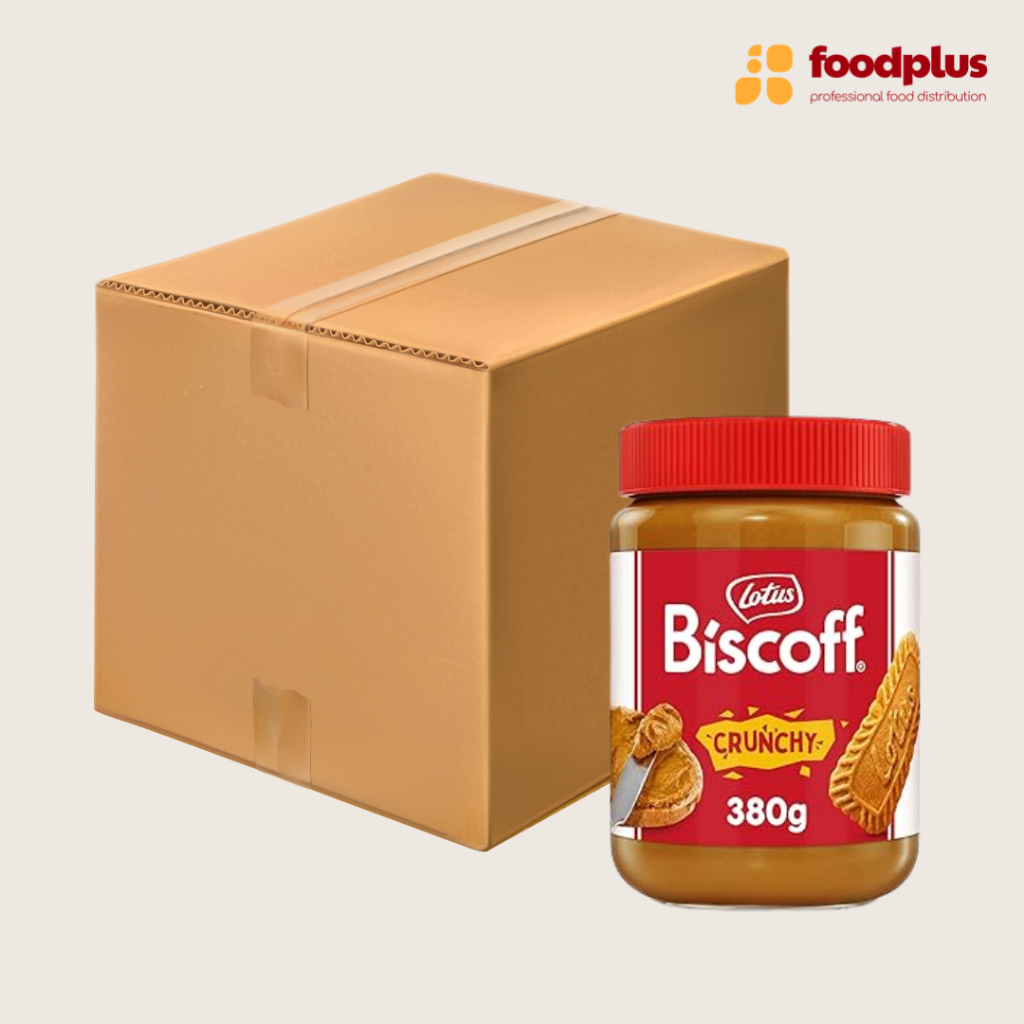 [CASE] Lotus Biscoff Spread Crunchy 380g x 6 Pieces (Wholesale ...