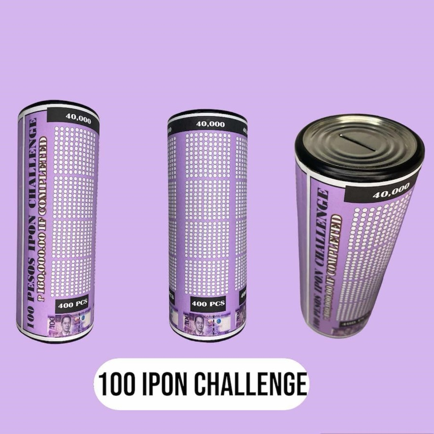 100 Peso Bill Alkansya Ipon Challenge 9 inches | Shopee Philippines
