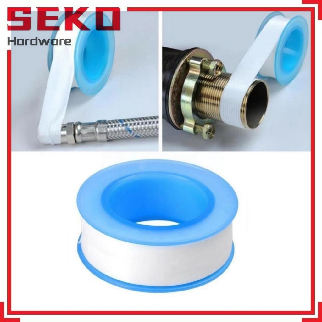 Pipes Thread Seal Tape PTFE Water Pipe Tape 10M*12MM Oil-Free Sealing ...