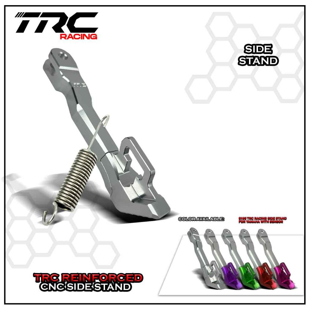 TRC RACING REINFORCED SIDE STAND for YAMAHA w/ SENSOR 8195 | Shopee ...