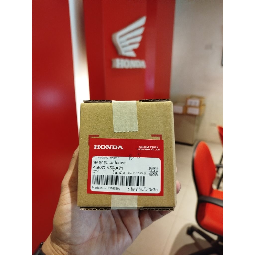 ORIGINALHONDA BRAKE MASTER REPAIR KIT CLICK V2 V3 CLICK 160 | Shopee ...