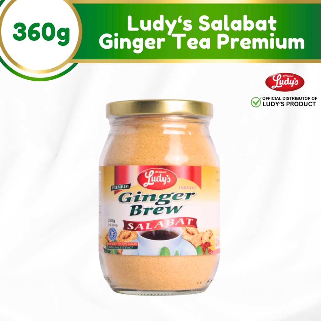 Ludy’s Salabat Ginger Tea PREMIUM 360g | Bold Ginger Taste | Caffeine ...