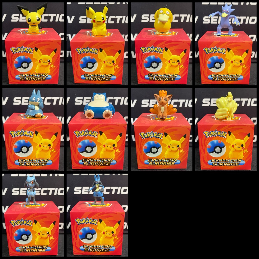 JOLLIBEE Kids Meal Toy “ Pokemon Evolution Surprise “ | GV : On-hand ...