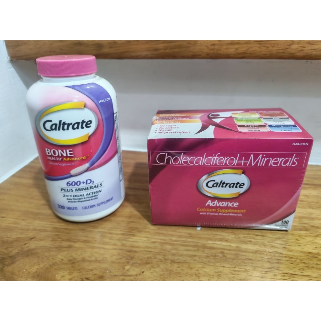 Caltrate Bone Health Advanced 600+D3 Plus Minerals, 320 tablets Feb ...