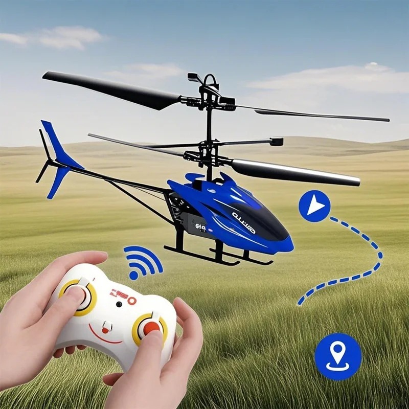 Rechargeable Mini Remote Control Drone Safety Anti Fall Remote Control ...