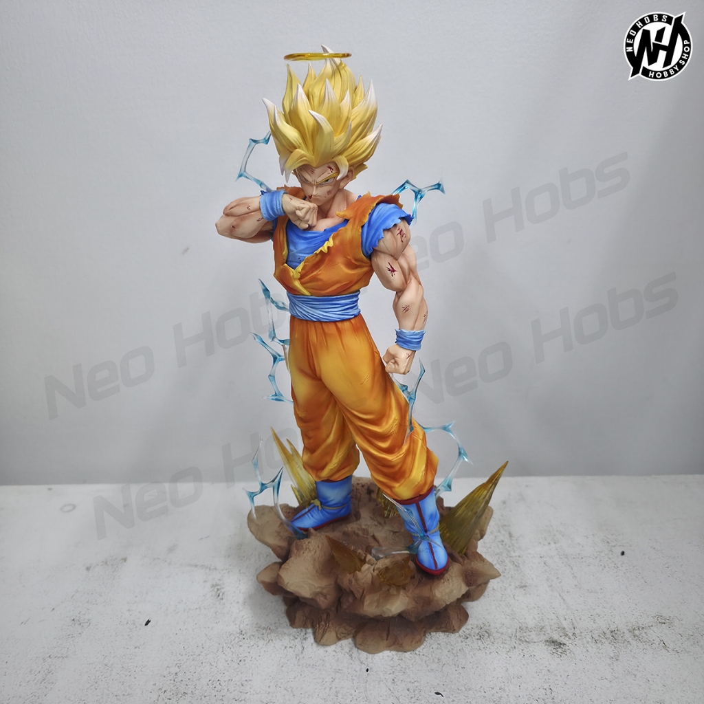 GK IS KO Dragon Ball SSJ2 Gokou w/LED | Shopee Philippines