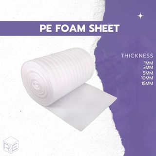 5 Meters Bare PE Foam Sheet (1mm,3mm,5mm) | Shopee Philippines