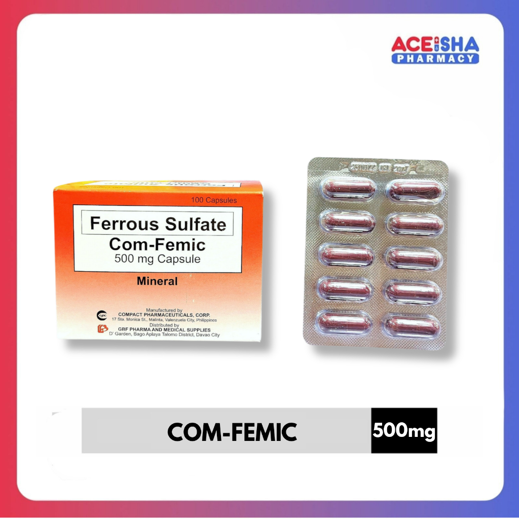 Shop ferrous sulfate capsule for Sale on Shopee Philippines